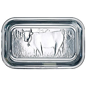 Luminarc Cow Butter Dish, Set of 1, Lid, 1, Clear