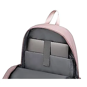 Acmebon Girl Roomy Fashion Laptop Backpack Casual Daily Backpack for Women Purple