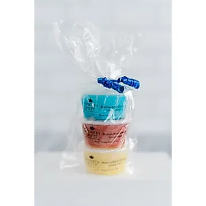 Punkin Butt Bubble Bath Dough - Natural Handmade Moldable Soap for Colorful Sensory Play at Bath Time