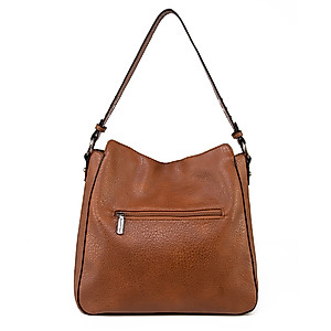 Montana West Hobo Bag for Women Designer Purses and Handbags Shoulder Bags with Guitar Strap,MWC-128ABR