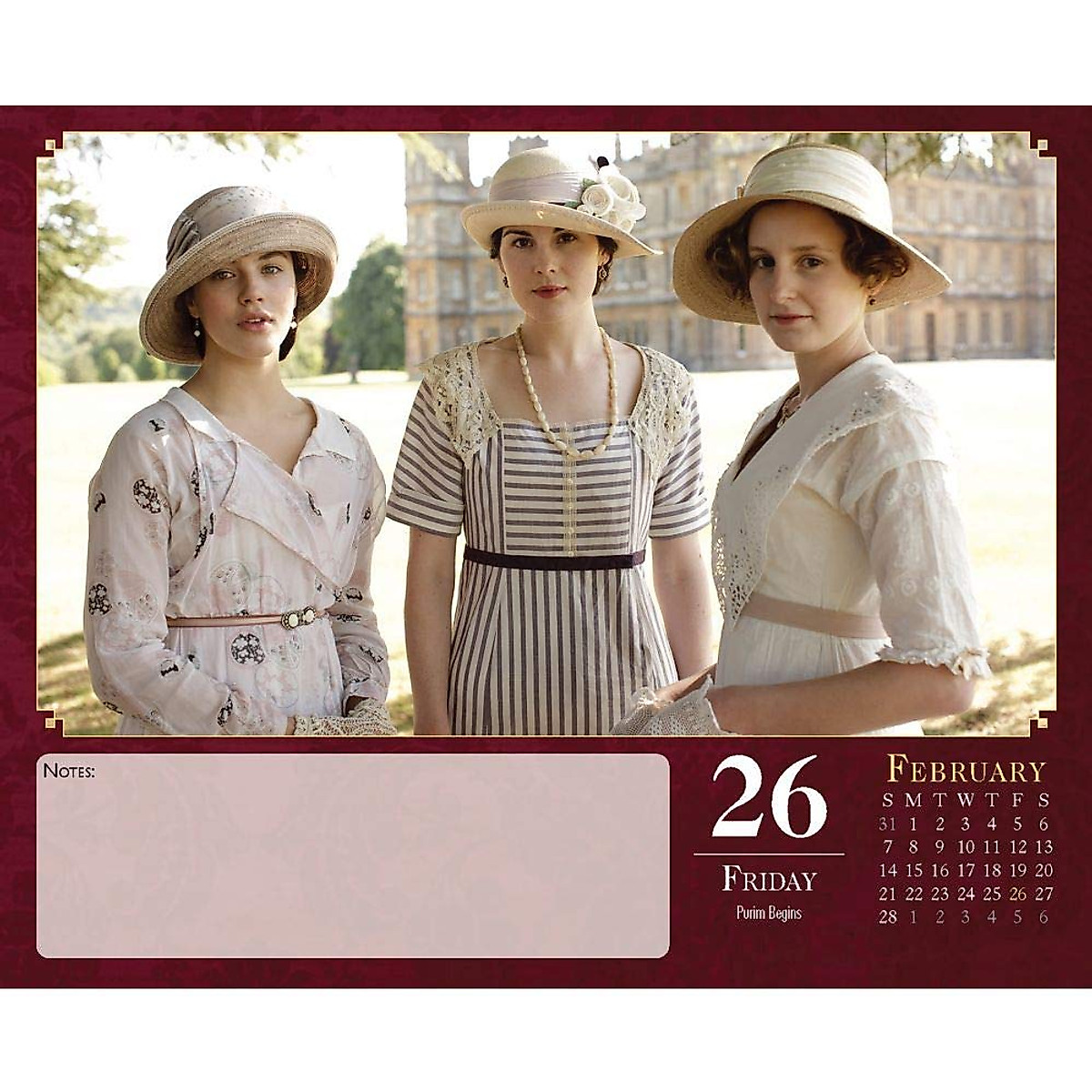 Downton Abbey 2021 Box Calendar