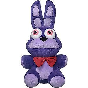 VHAZAHT 10" Toy Bonnie Plush - Adorable Bunny Stuffed Toys - Withered Glitchtrap Plushie Toy Freddy Game Fans Peluche De Soft Huggable Dolls - Party Decorations Birthday Gifts Kids Teens