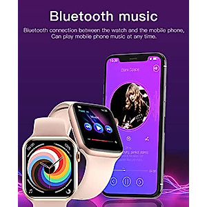 Calibree Watch Series 8, 1.69'' Full HD Smart Watch for Android Phones & iPhones, IP67 Fitness Tracker with Heart Rate, Sleep Monitor, SpO2, Pedometer, Smart Watches for Women, Smart Watches for Men