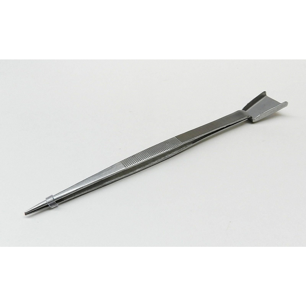 Diamond Tweezer with Scoop For Stones Bead Work Gemologist Tweezers Shovel End By JTS