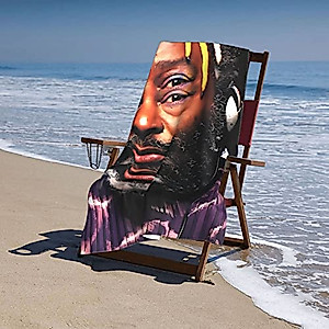 George Clinton Poster Beach Towel Quick Dry Highly Absorbent Light Weight Super Soft Bath Towel for Unisex
