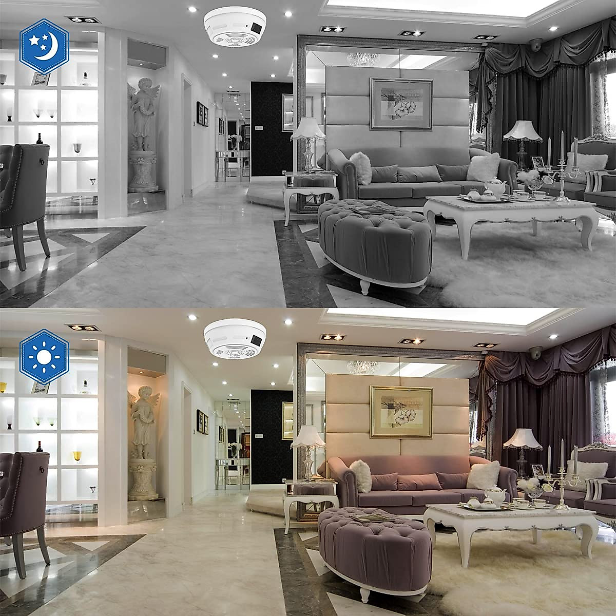 Hidden Camera Wireless WiFi Security Camera Mini HD 1080P Spy Cam with Night Vision and Motion Activated Camera Video Recorder Nanny Cam Indoor/Outdoor