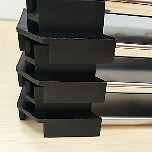 PIAOLGYI 12 Pcs Tray Stackers for Harvest Right Freeze Dryer Accessories Compatible with Harvest Right Trays,Black(ONLY Tray Stackers)