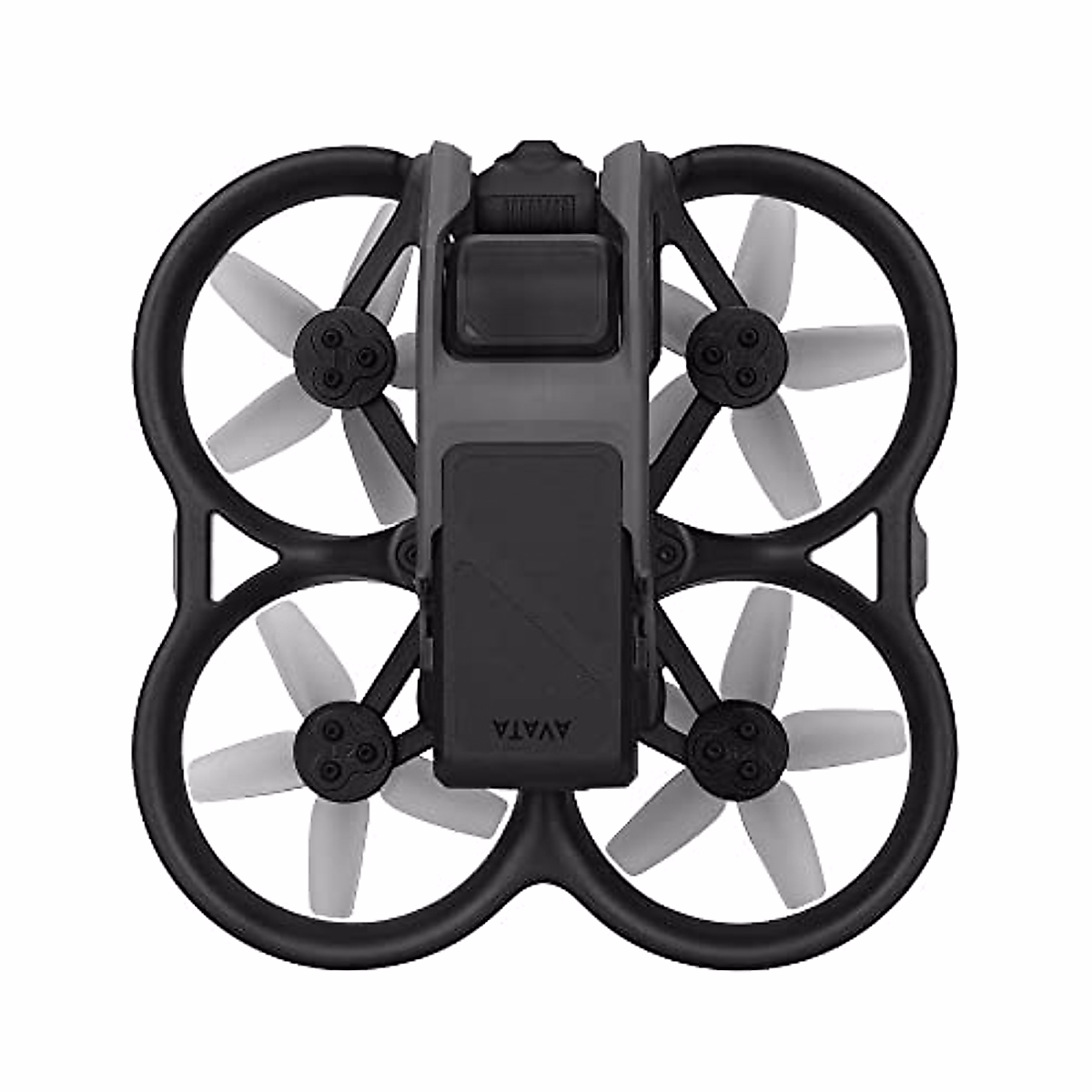 Aluminum Alloy Motor Cover for DJI Avata Drone Engine Protector Cap Dustproof Moisture-Proof Protective Cap RC Quadcopters Drones Accessories EWB 9637 (Black)