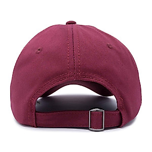 DALIX Kappa Alpha Order Fraternity Greek Letters Ball Cap Embroidered Hat in Maroon