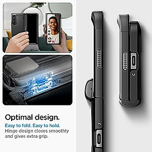 Spigen Slim Armor Pro Pen Edition Designed for Galaxy Z Fold 5 Case (2023) - Black