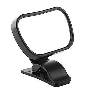 Aramox Baby Mirror,1Pc Adjustable Car Baby Child Back Seat Rear View Safety Mirror With Suction Cup Clip Black