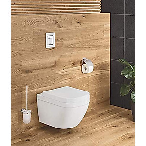 Grohe 40374001 Essentials Toilet Brush Set, Starlight Chrome