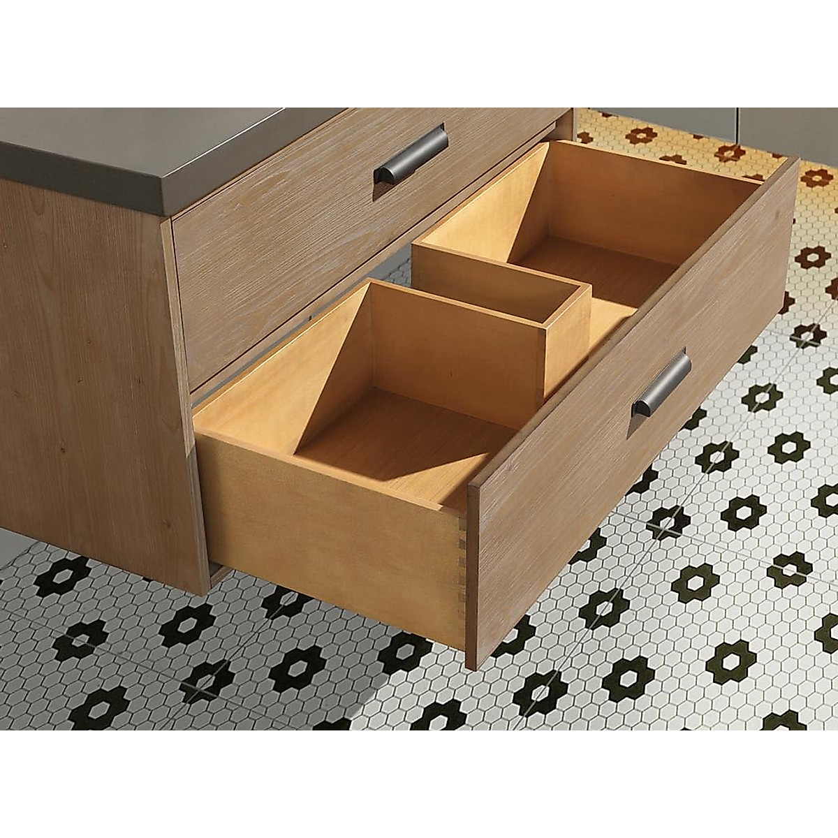 Ari Kitchen & Bath Kane 42" Bathroom Vanity Weathered Fir