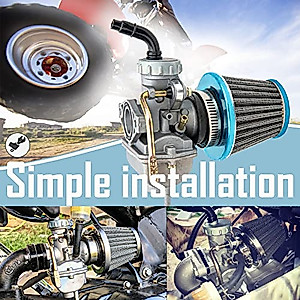 PZ20 Carburetor for Taotao NST SunL Kazuma Baja 50cc 70cc 90cc 110cc 125cc Carburetor ATV Go karts Moped Scooter 4 Stroke Engine 4 Wheeler, 110 Carburetor PZ20 Carb