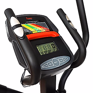 Sunny Health & Fitness Power Stride Smart Elliptical Machine Trainer with 16-Level Magnetic Resistance, Advanced Flywheel and Exclusive SunnyFit® App Enhanced Bluetooth Connectivity - SF-E321005
