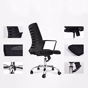 Office Chair Office Computer Chair Backrest Table and Chair Upholstered Seat Lift Swivel Chair Boss Work Chair Game Chair Chair Needed