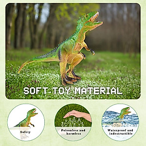 Kids Dinosaur Toys Jurassic Dino Figure Set Play Mat Little Boys Room Decor 3 4 5 6 7 8 Year Old Gift Juguetes Dinosaurios Para Niños Autism Train Kit Present Trex T Rex Playset Learning Resources