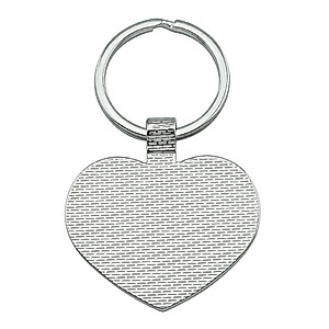Great White Shark Realistic Keychain Heart Love Metal Key Chain Ring