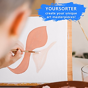 Canvases for Painting 12 Pack, Painting Canvas Boards 8x10(6pcs), 9x12(3pcs), 11x14(3pcs), Primed 100% Cotton Blank Canvas Panels Painting Supplies for Acrylic Oil Tempera Watercolor Paints