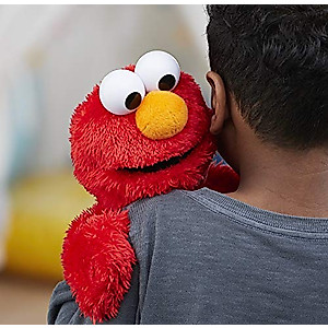 Sesame Street Love to Hug Elmo Talking, Singing, Hugging 14-inch Plush Toy for Toddlers, Kids 18 Months and Up
