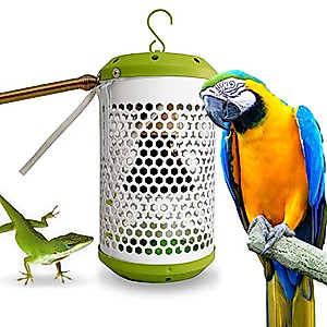 SYSAI Smart Pet Heater with Auto Temperature Control, for Bird, Turtle, Snakes, Lizard, Frogs, Chicks, Cat, Anti-bite Power Cord Protector (Large_100W)
