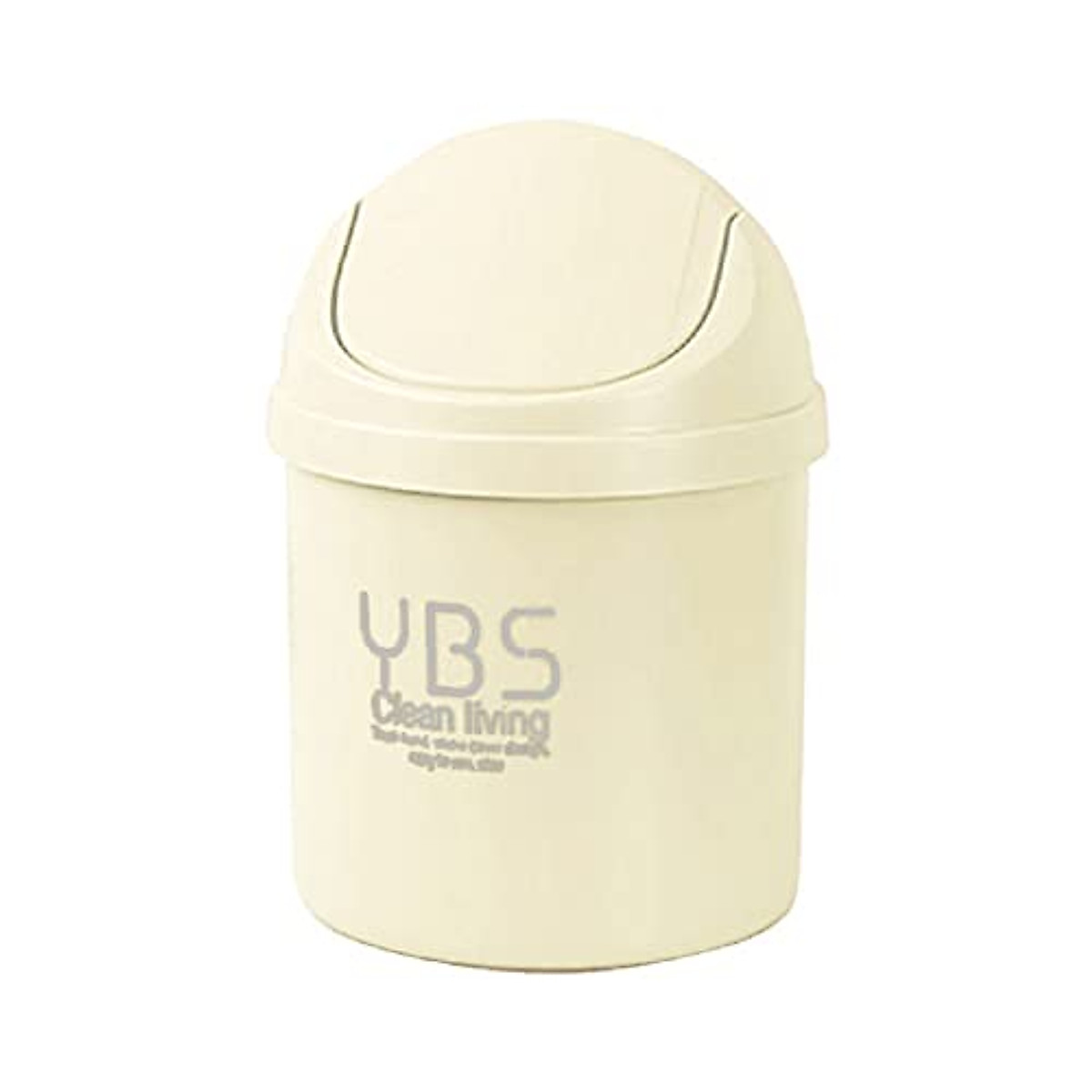 Ochine Mini Trash Can Garbage Can Bin Mini Waste Can with Swing Lid Car Trash Can Small Wastebasket Desk Countertop Dustbin Garbage Organizer Storage for Home Office Kitchen Bathroom Bedroom