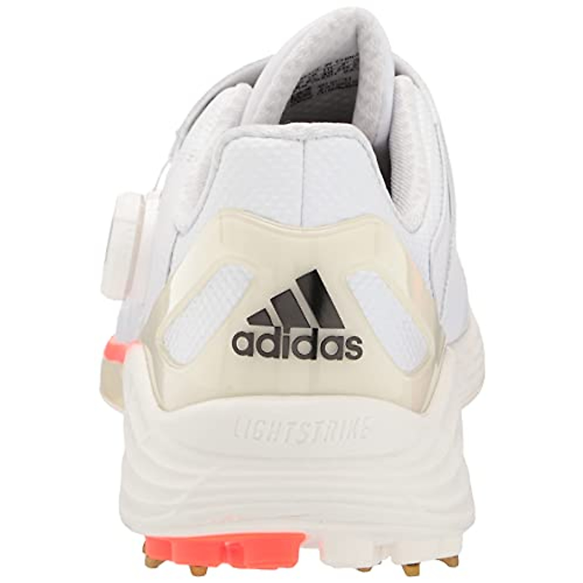 adidas Women's ZG21 BOA Golf Shoes, Footwear White/Core Black/Solar Red, 11