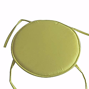 Indoor Outdoor Chair Cushions Seat Cushion Round Chair Cushions with Ties, Round Chair Pads for Dining Chairs, Bar Stool Cushions Bistro Chair Cushions Set for Patio Garden Home Kitchen