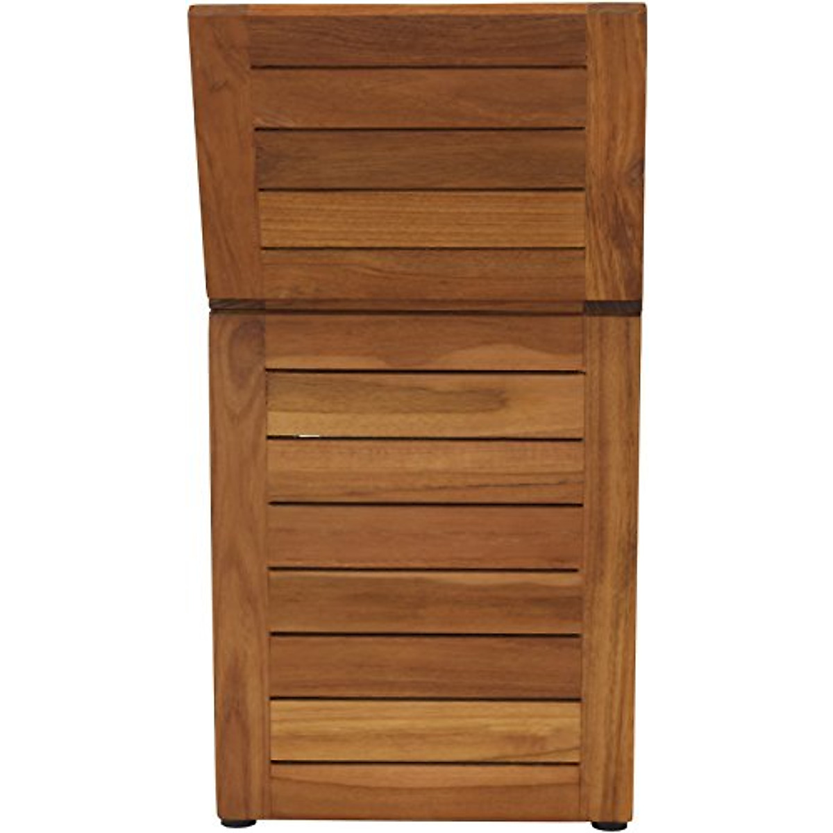 AquaTeak Spa Waste Basket with Lid