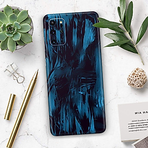 DesignSkinz Liquid Abstract Paint Remix V21 Protective Vinyl Decal Wrap Skin Cover Compatible with The Samsung Galaxy S20 (Screen Trim & Back Glass Skin)