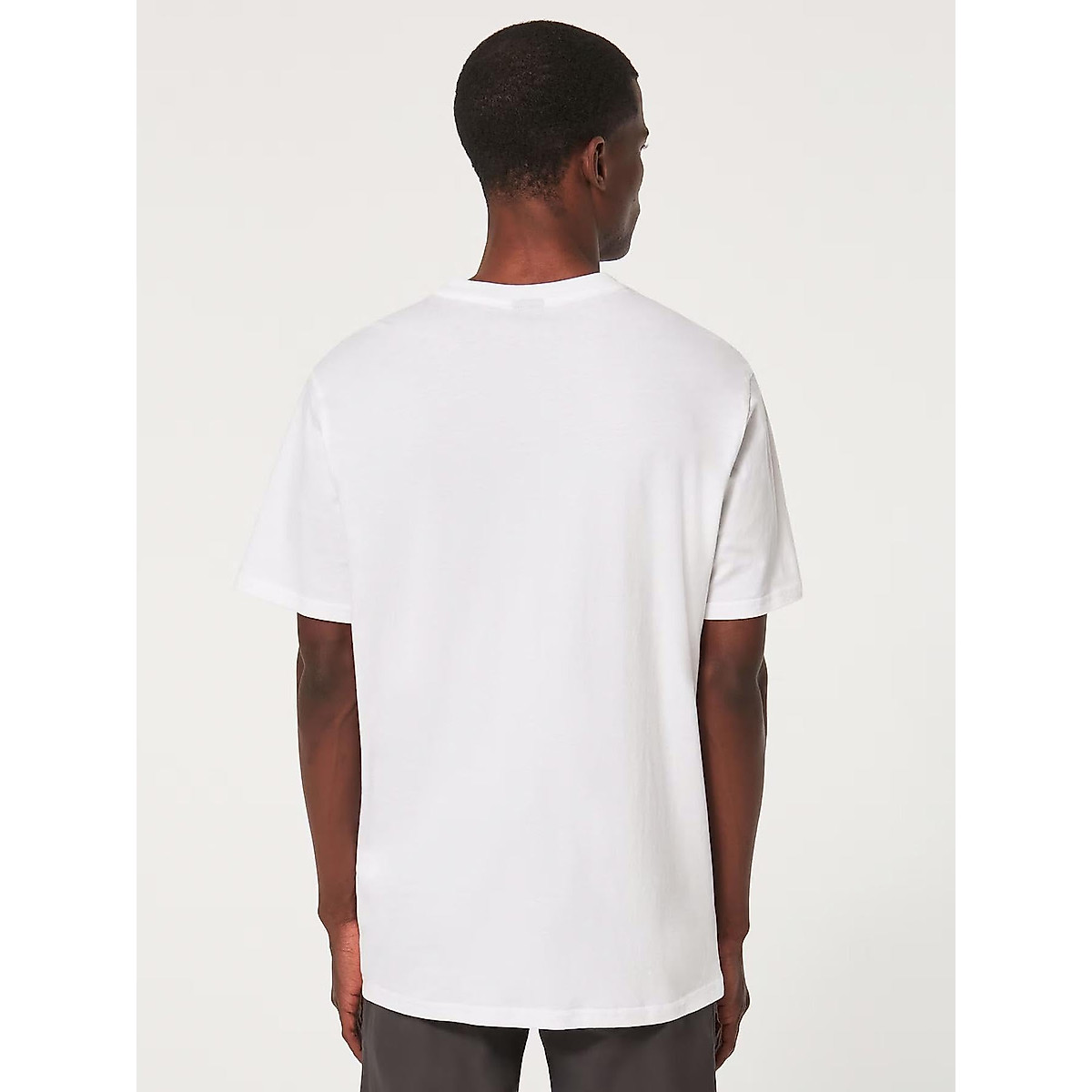 Oakley Men's O Bark 2.0 Tee, White/Black, Small