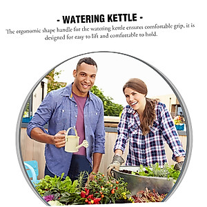 10 pcs Pour and Sprinkler Can Mini Spout Galvanized Plant Portable Yard Tin Pot Succulents Long Bucket Small for Cans Shabby Spray Kettle Display Metal Watering Sturdy