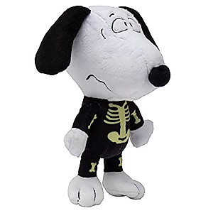 JINX Official Peanuts Collectible Plush Snoopy, Excellent Plushie Toy for Toddlers & Preschool, X-Ray Skeleton