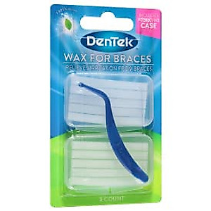 DenTek Wax for Braces, (Pack of 24)