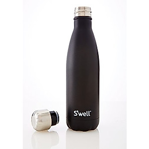 S'Well Insulated Bottle, Onyx, 17 OZ