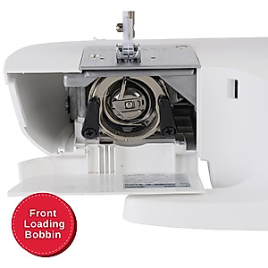 SINGER | MX60 Sewing Machine With Accessory Kit & Foot Pedal - 57 Stitch Applications - Simple & Great for Beginners