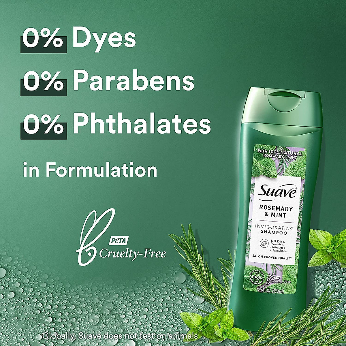 SUAVE PROF SHA ROSEMARY MINT 12.6 OZ (2 Pack)