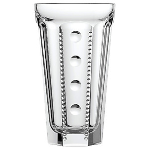 La Rochere Set of 4, Saga King 12 oz Drinking, Double Old Fashion, Iced Tea Glass, 4 Count (Pack of 1), Clear