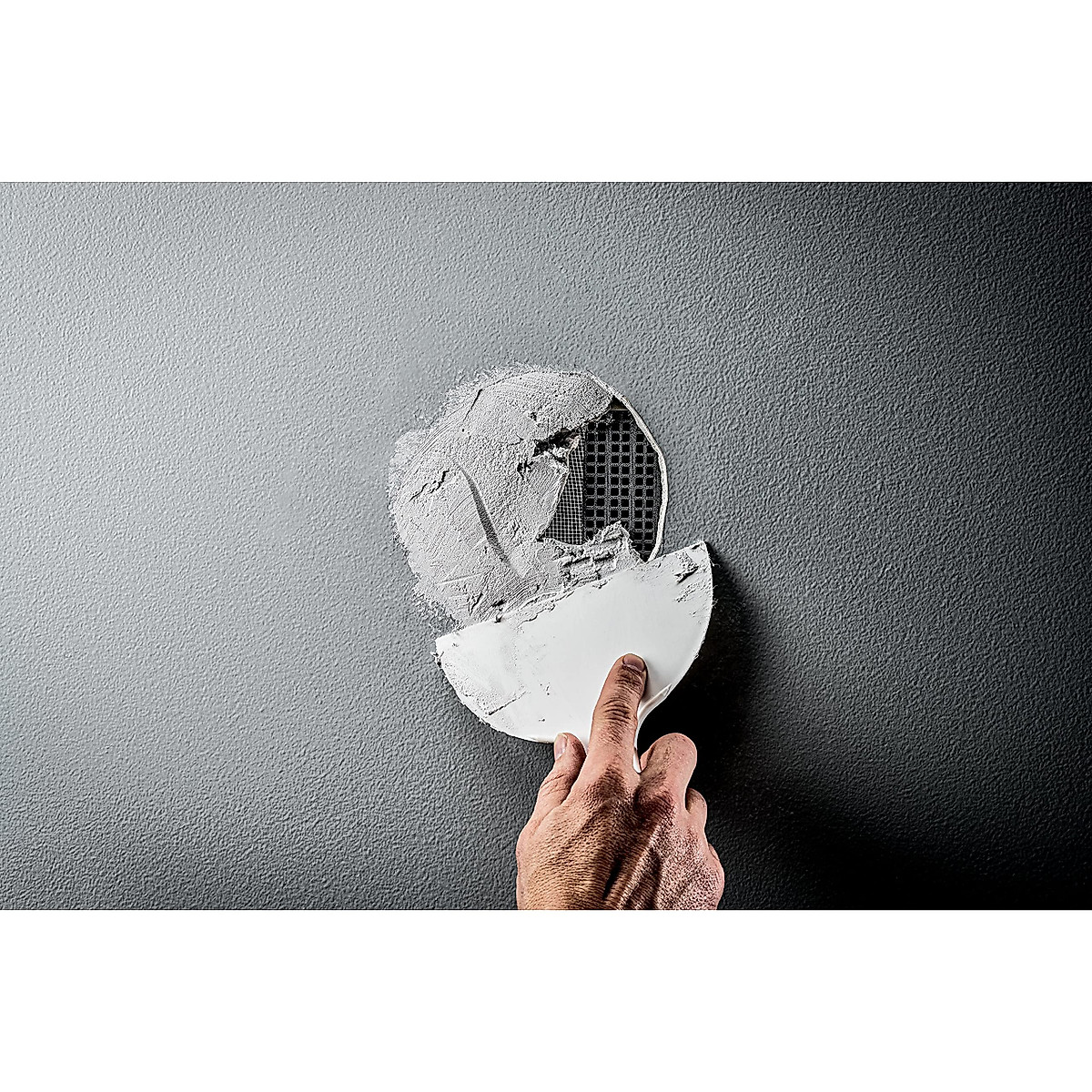 3M High Strength Fiber Reinforced Spackling Compound, 32 oz., Ideal for Large Hole Repair Cracks and Damaged Surfaces in Drywall, Plaster, Stucco, Concrete and Wood, For Easy Wall Repair (LHR-32-BB)