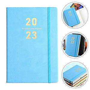 Zerodeko 2023 Calendar Notebook 365 Day Journal Notepad Schedule Book Daily Weekly Appointment Book Time Management Manual Planner