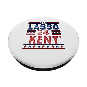 Lasso Kent' 24 Funny 4th of July USA Flag Meme 2024 Election PopSockets Standard PopGrip