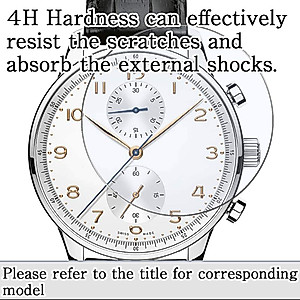 Puccy 3 Pack Screen Protector Film, compatible with YAMAZEN CHRONOWEAR QSW-01H TPU Guard （ Not Tempered Glass Protectors ） (new version)