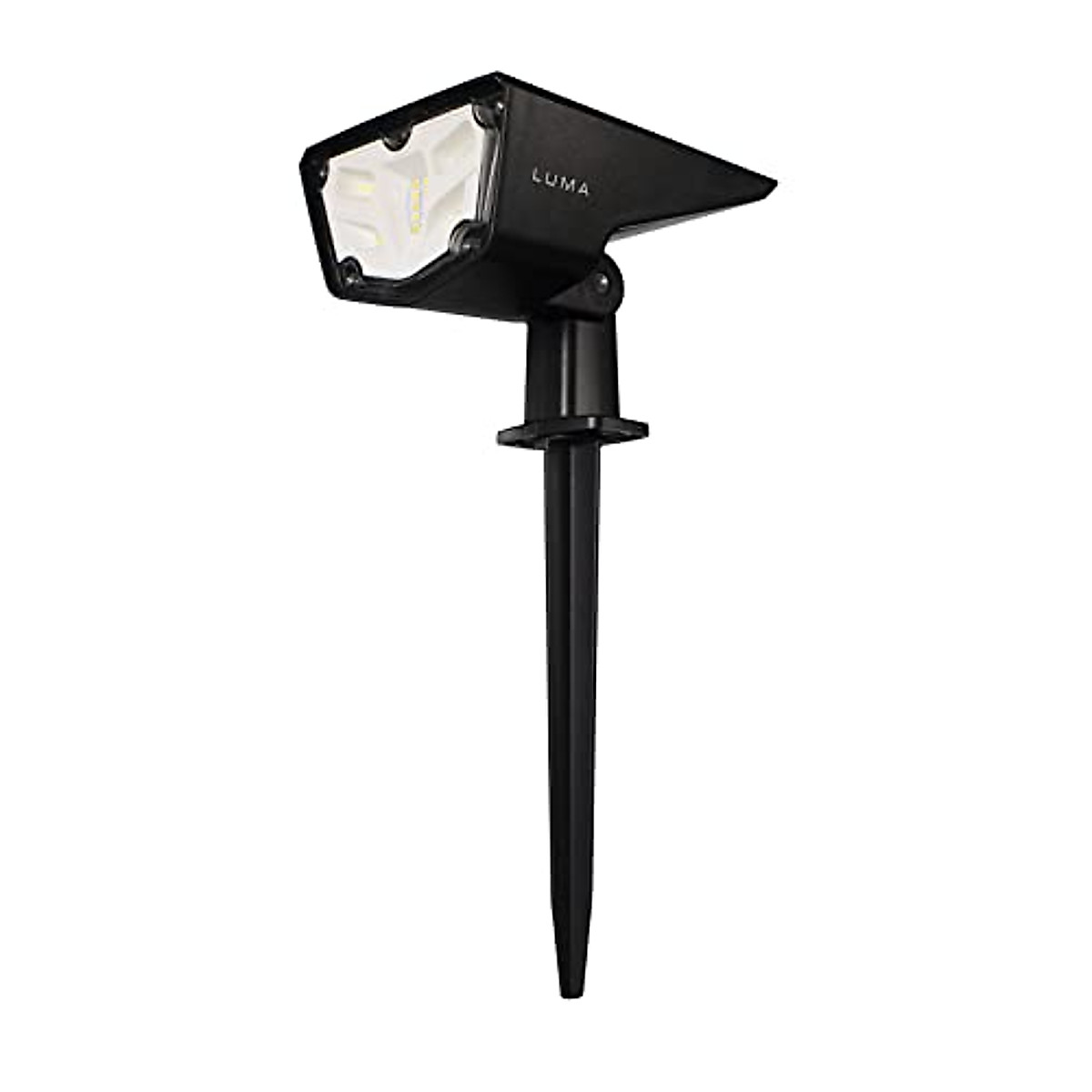 Luma Solar Outdoor Lights 2 Pack | Weatherproof Landscape Lighting with 22 LED Outdoor Lights for Patio, Yard | Garden & Wall Mount | 3 Modes Cool, Warm, Both + Rechargeable All-Night Battery