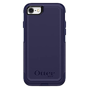 OtterBox IPhone SE 3rd & 2nd Gen, IPhone 8 & IPhone 7 (Not Compatible with Plus Sized Models) Commuter Series Case - INDIGO WAY, Slim & Tough, Pocket-Friendly, with Port Protection