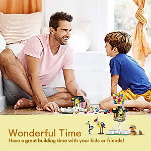 Tenhorses Up Flying House with Balloons Building Sets, 787Pcs Tensegrity Toys Balloon House Building Kit for 8-14 Years Old, Mother Day Birthday Gifts for Boys Girls Mom Adults