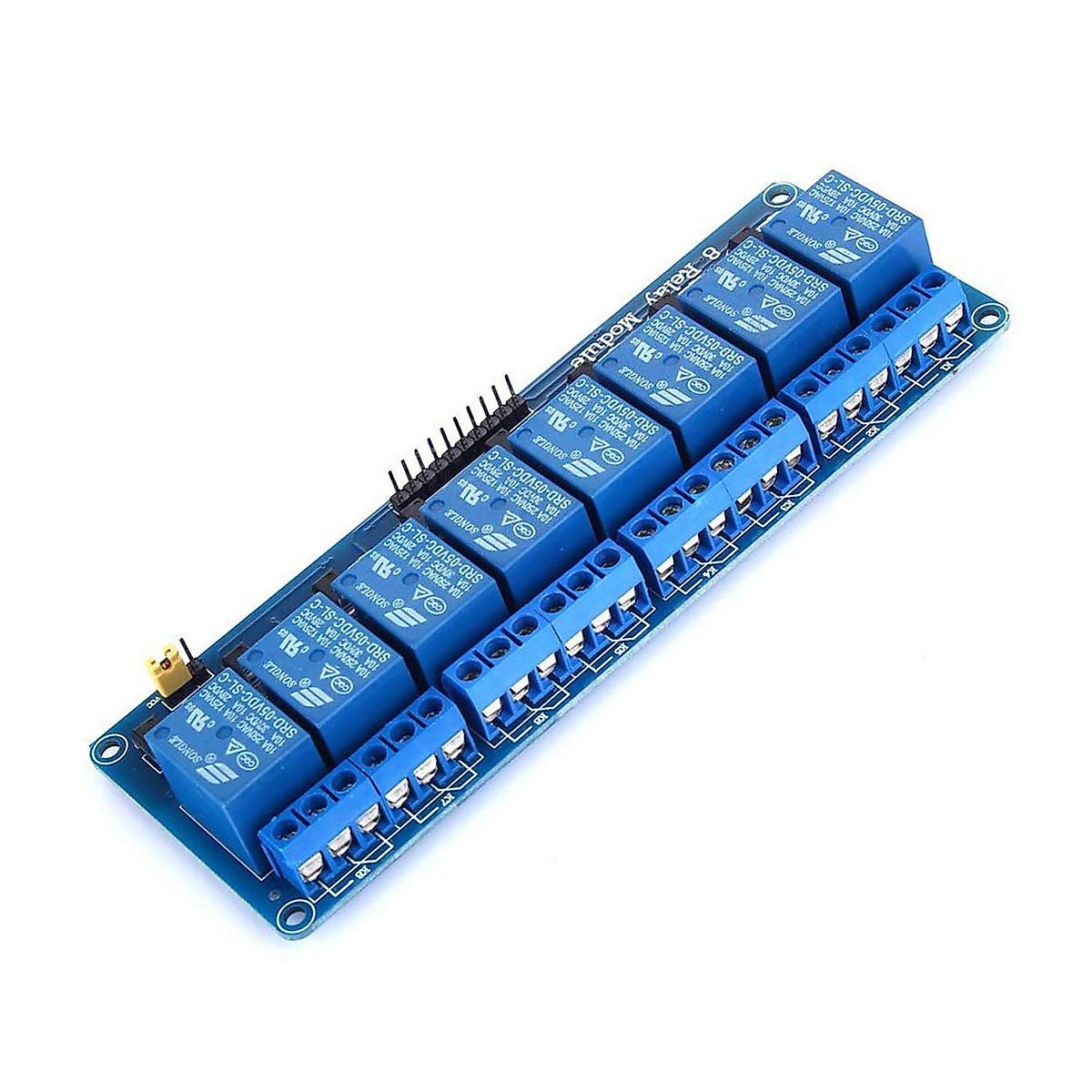 Lystin 8 Channel DC 5V DC 230V Relay Module Control Board with Optocoupler for UNO R3 MEGA 2560 1280 DSP ARM PIC AVR TTL Logic STM32 Raspberry Pi