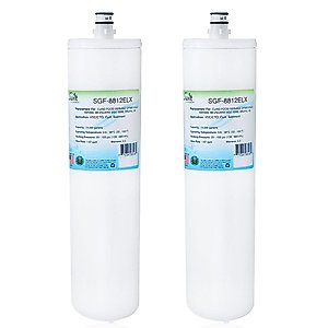 Swift Green Filters SGF-8812ELX Compatible Water Filter for BGC-3200,CELFXL-1M,CFS8812-ELX,5601205, (2 Pack),Made in USA