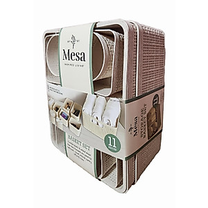mesa 11pc storage basket set