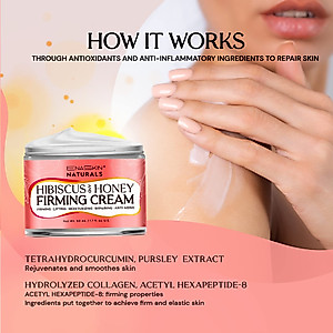 Enaskin Naturals B Flat Belly Firming Cream For Women: Best Skin Tightening Cream with Hibiscus and Honey - 100ML