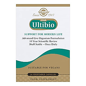 Solgar Probi 20 Billion, 30 Vegetable Capsules - Clinically Studied Probiotic - Supports Digestive Health - Helps With Occasional Gas & Bloating - Gluten Free, Dairy Free, Vegetarian - 30 Servings